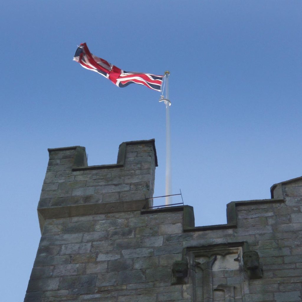 Wall Mounted Flagpoles - Harrison Flagpoles - UK