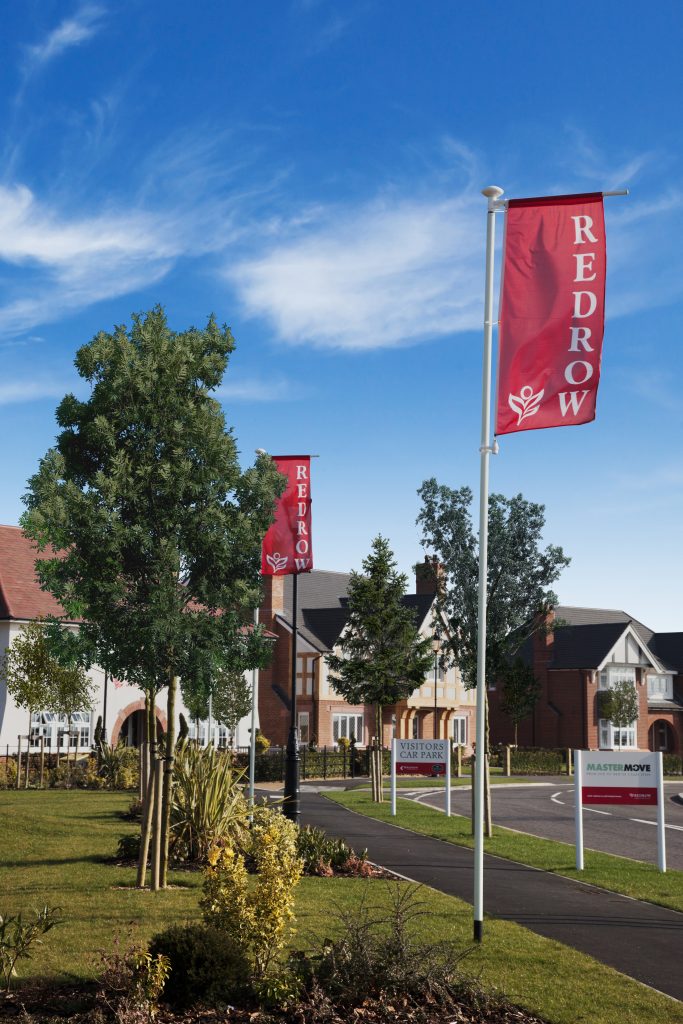 Four reasons for quality housing development flagpoles
