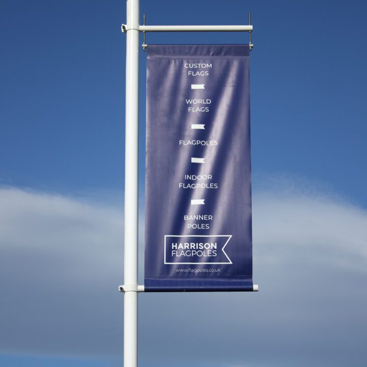 Ground Mounted Banner Pole - Harrison Flagpoles