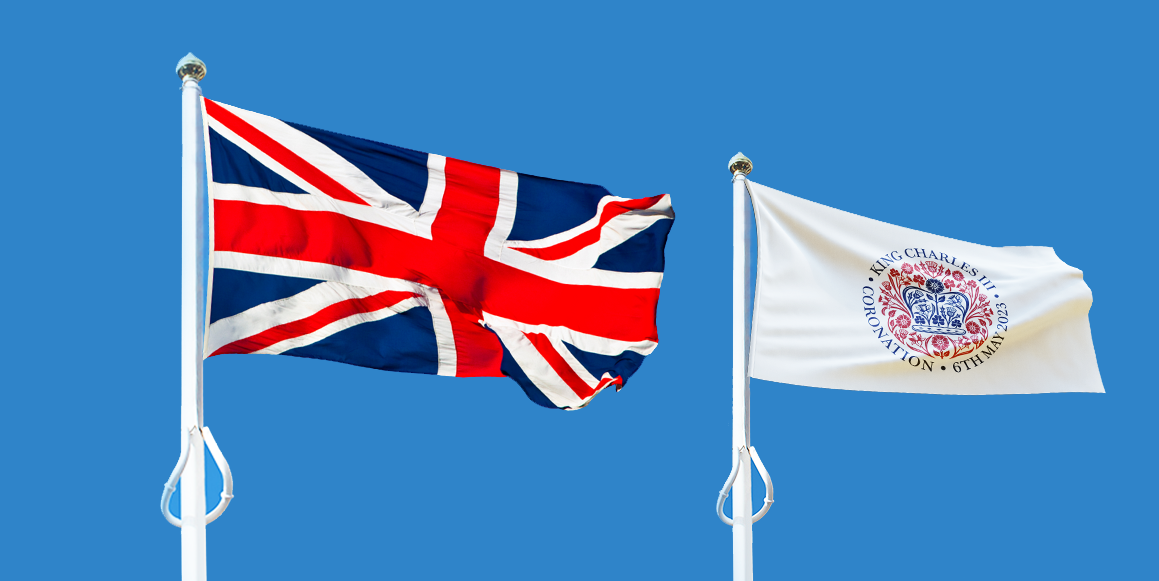 King Charles III Coronation celebrations - Harrison Flagpoles