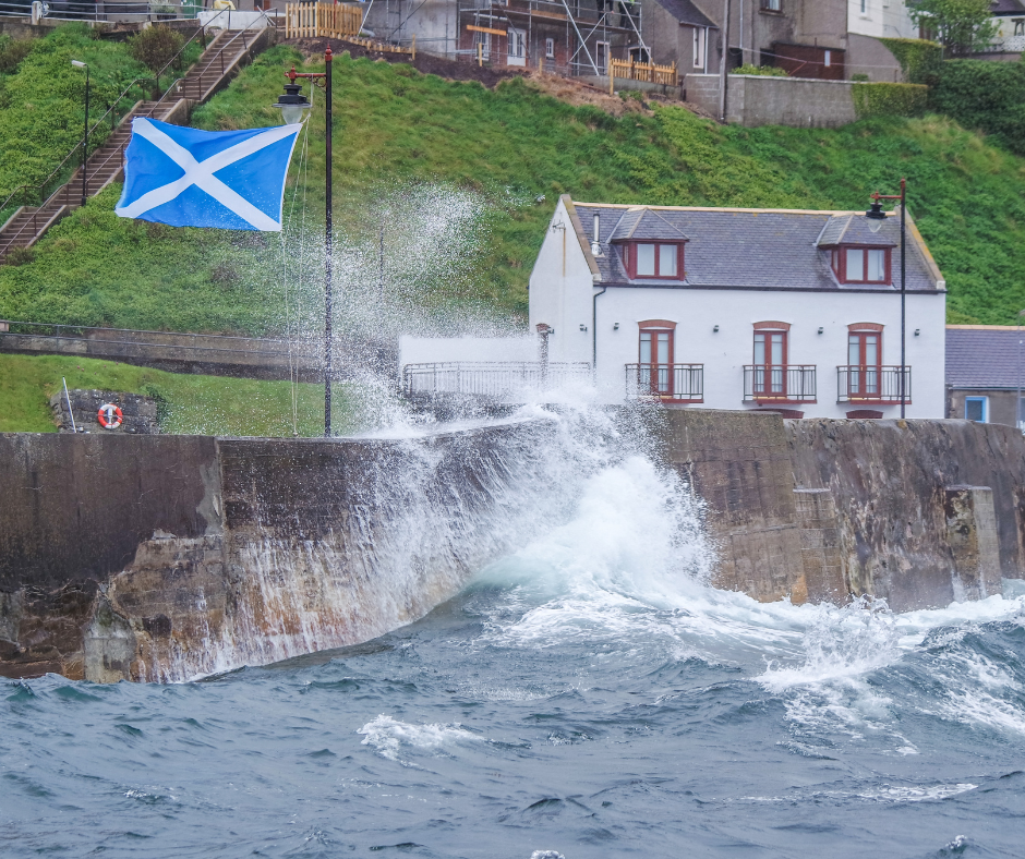 Can flags fly with a storm on the way? - Harrison Flagpoles